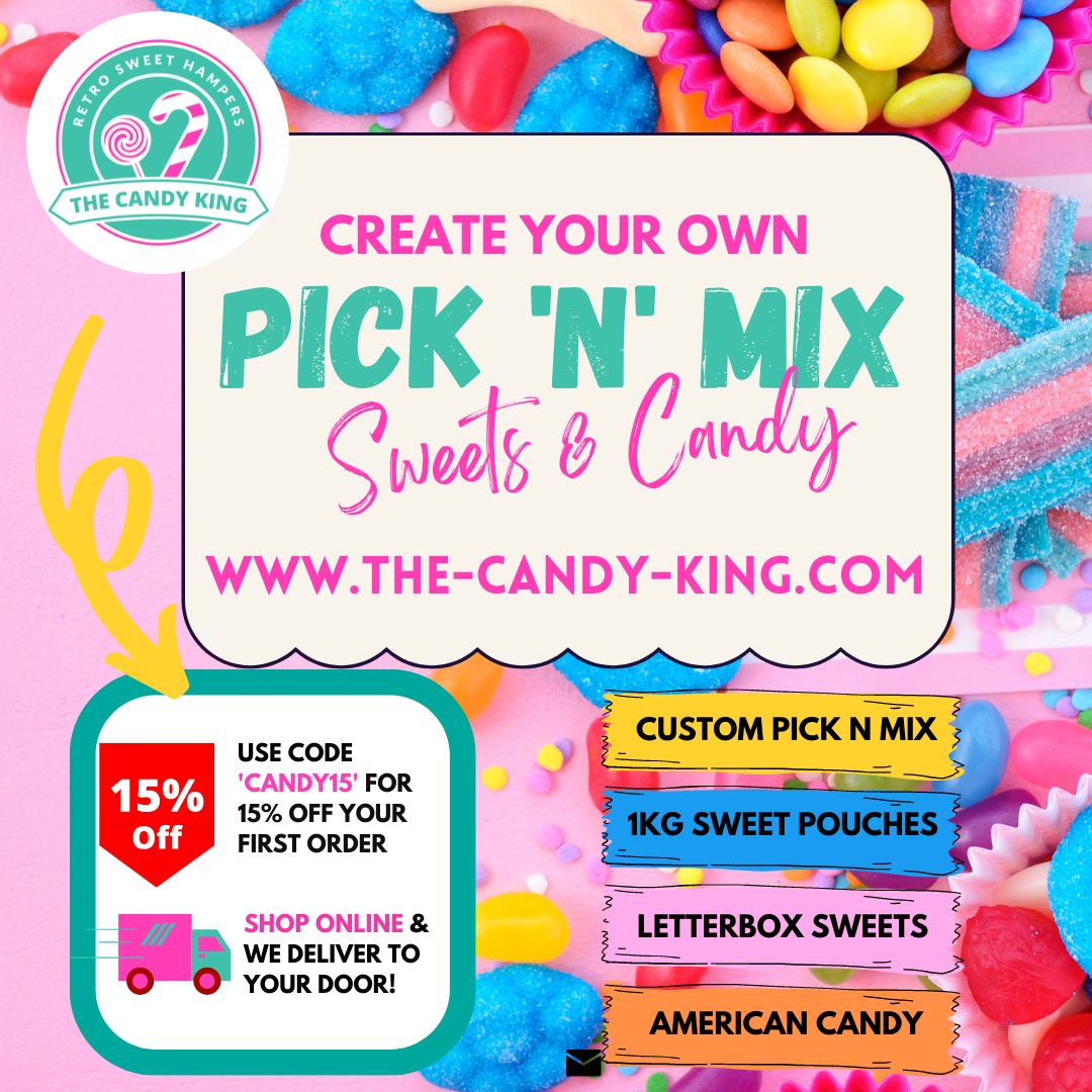 Pick and mix sweets build your own – The Candy King - Retro Sweet Hampers