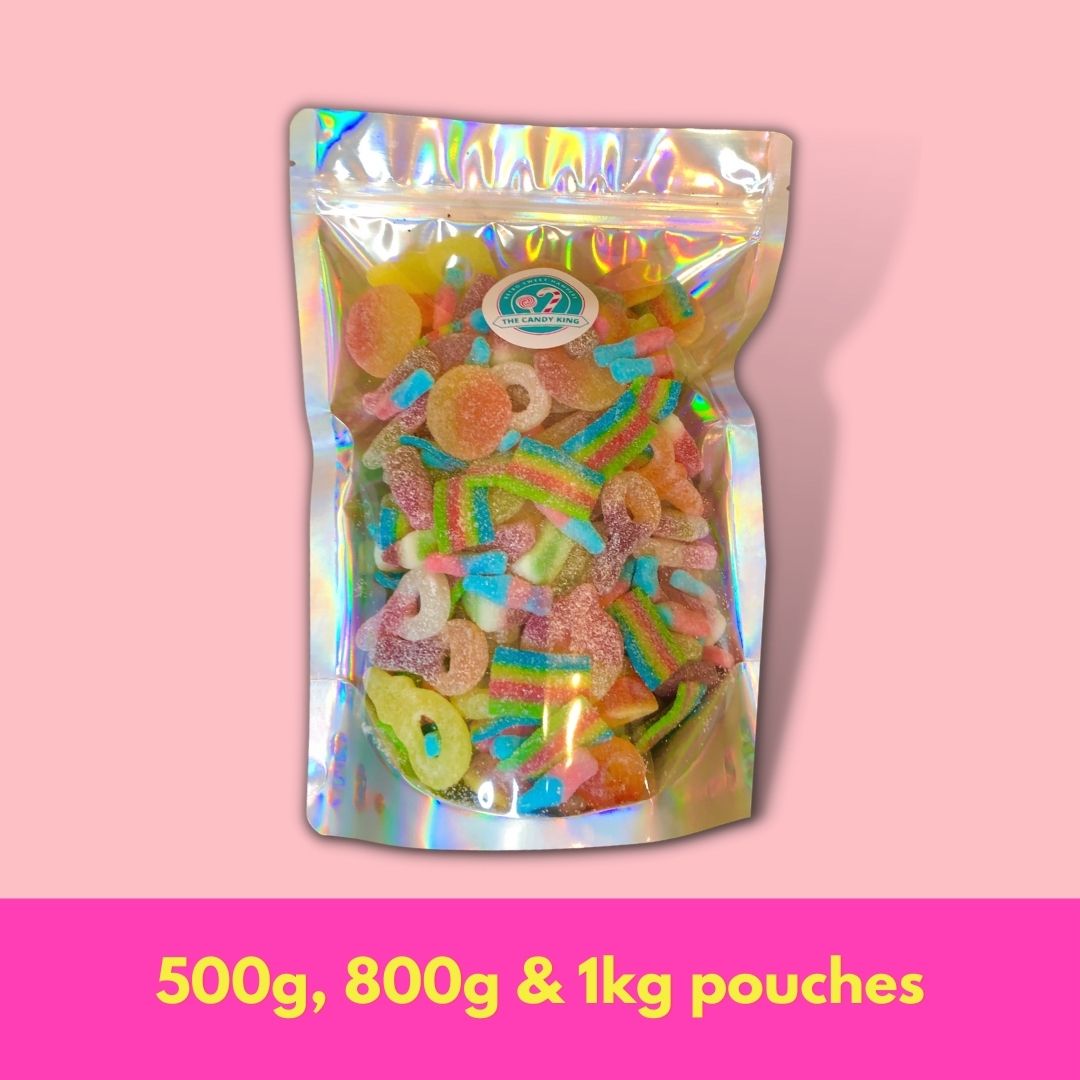 Sweet Pouches - Made to Order – The Candy King - Retro Sweet Hampers