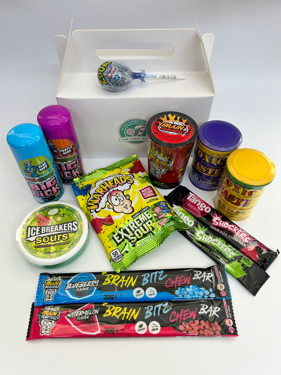 Super Sour Candy Window Box – The Candy King - Retro Sweet Hampers