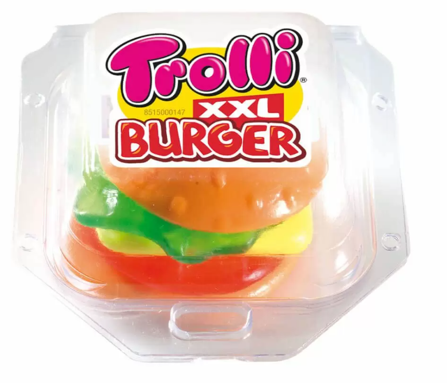 Trolli XXL Big Burger – The Candy King - Retro Sweet Hampers