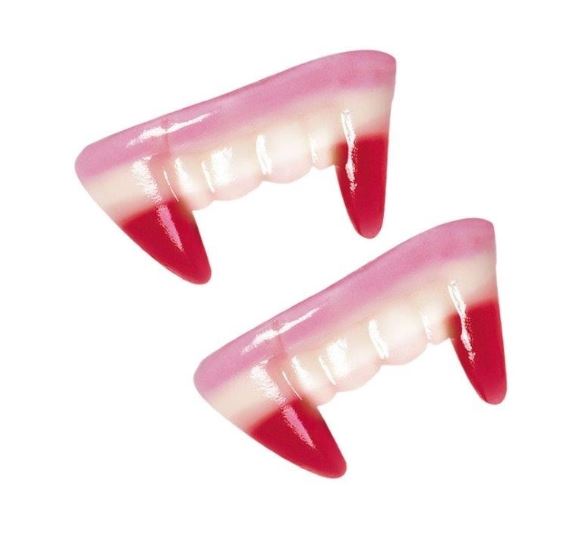 Vampire Teeth – The Candy King - Retro Sweet Hampers