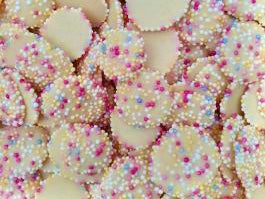 White Chocolate Jazzles (snowies) Small – The Candy King - Retro Sweet ...