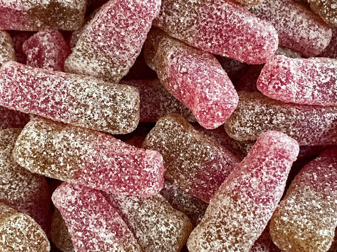 Fizzy Cherry Cola Bottles – The Candy King - Retro Sweet Hampers