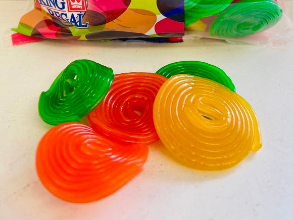 Rotella Fruit Wheels – The Candy King - Retro Sweet Hampers